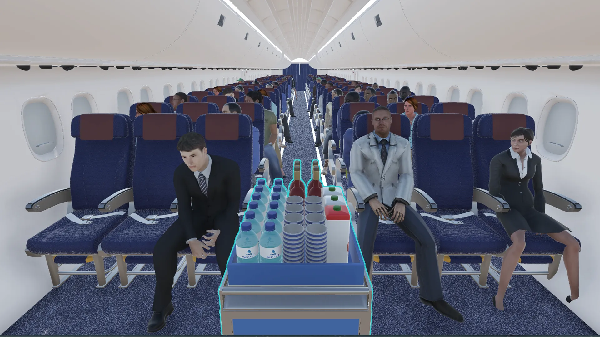 Cabin Crew Life Simulator [PC] [Español] (2025) [1 Link]